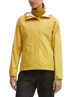Helly Hansen Hooded Jacket With Logo Detail - Yellow