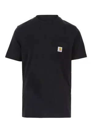 Carhartt Work In Progress Logo-patch T-shirt - Black