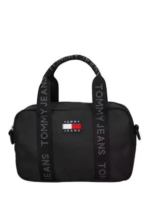 Tommy Hilfiger Logo-stripe Tote Bag - Black