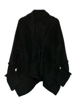 LIMI FEU Loop Inlay Frilled Collar Jacket
