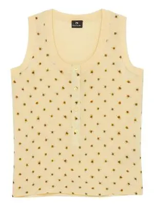 Paul Smith Ibiza Sunflair' Vest Top - Yellow