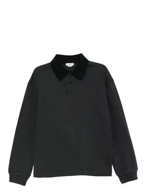 AGOLDE Marus Rugby Sweatshirt - Black