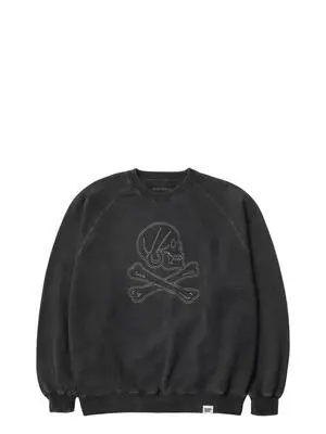 NEIGHBORHOOD Skull-embroidered Sweatshirt - Grey