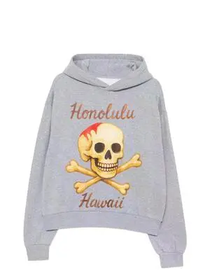 MELT Printed Hoodie - Grey