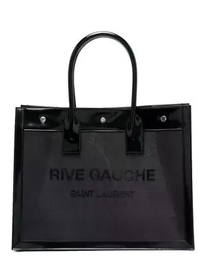 Saint Laurent Saint Laurent Rive Gauche Tote Bag Black