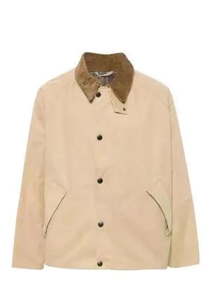 Barbour Gabardine Press-stud Jacket - Neutrals