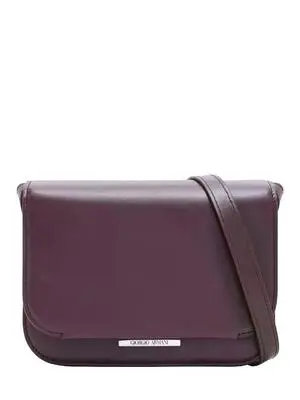 Giorgio Armani Small 10 Corso Como Push-lock Shoulder Bag - Red