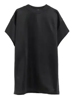 Fear Of God Logo-print Raw-cut T-shirt - Black