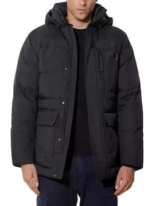 Helly Hansen Hooded Zipped Padded Jacket - Black