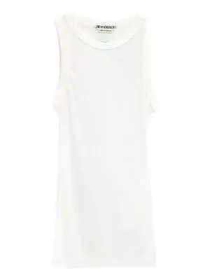 JW Anderson Ribbed Tank Top - White