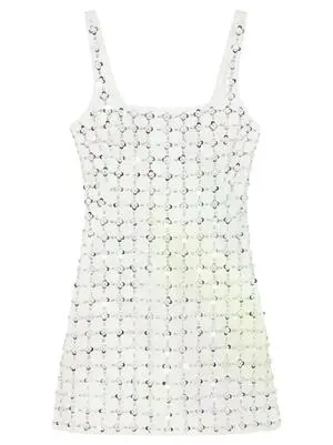 Simkhai Ziva Floral-embellished Mini Dress - White