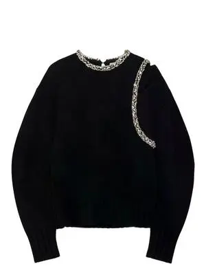 Simkhai Monroe Embellished Sweater - Black
