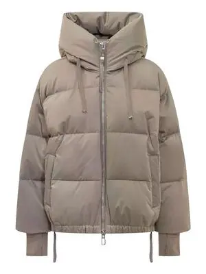 DUNO Heka Hooded Padded Jacket - Neutrals