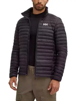 Helly Hansen Padded Jacket With Logo Detail - Black