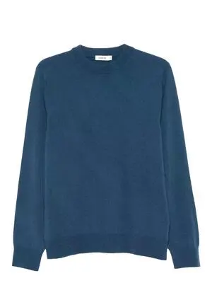 Sandro Cashmere Crew Neck Sweater - Blue
