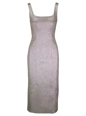 Adam Lippes Square-neck Dress - Neutrals