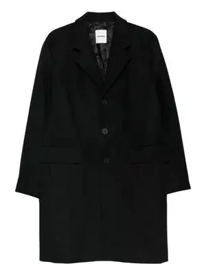 Sandro Welt-pockets Coat - Black