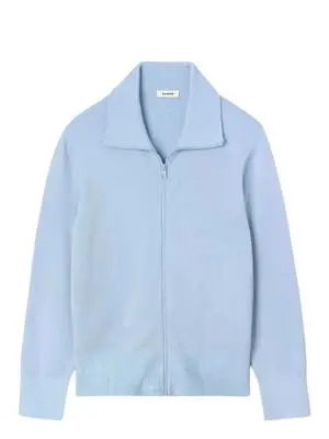 Sandro Zipped Cardigan - Blue