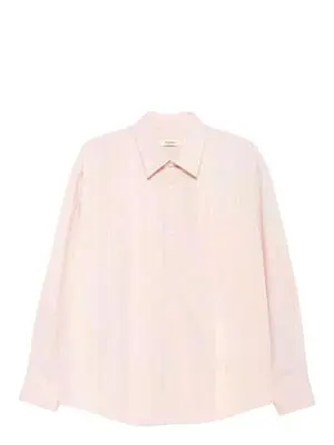 Sandro Striped Cotton Shirt - Pink