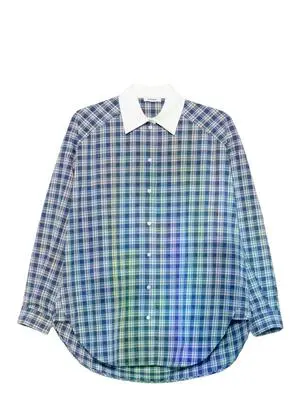 Sandro Crystal-embellished Pattern Shirt - Blue