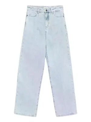 Sandro Straight Leg Jeans - Blue