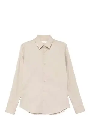 Sandro Cotton-blend Shirt - Neutrals