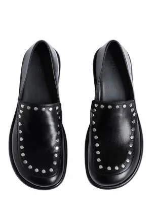 ME+EM Studded Loafer - Black