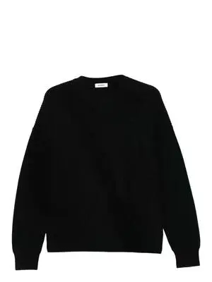 Sandro Ribbed Sweater - Black
