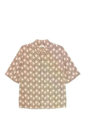 Sandro Printed Shirt - Neutrals
