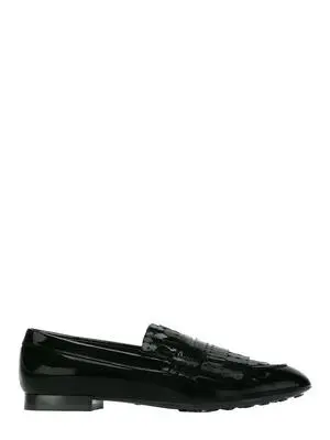 TOD'S Tassel Detail Loafers - Black