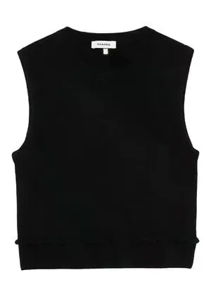 Sandro Sleeveless Top - Black