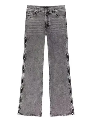 Maje Rhinestone-embellished Jeans - Grey