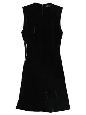 Maje Cut-out Embellished Dress - Black