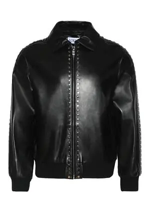 Loewe Lambskin Bomber Jacket - Black
