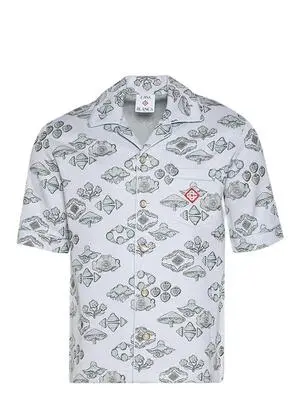Casablanca Jacquard Shirt - Off White