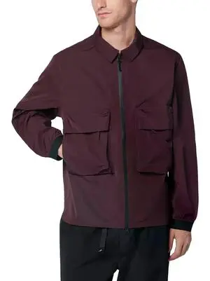 PURPLE MOUNTAIN OBSERVATORY Cargo-pocket Shirt - Red