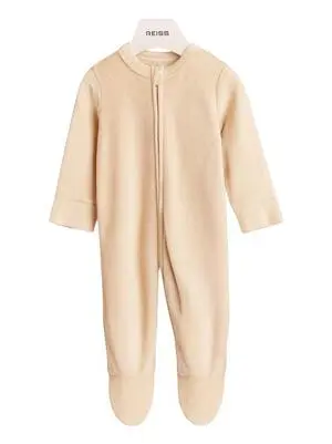 REISS Velour Footie - Neutral