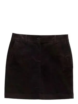 Marc O'polo Mini Skirt With Pockets - Brown