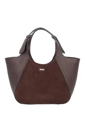 BOSS Small "lenah" Tote Bag - Purple