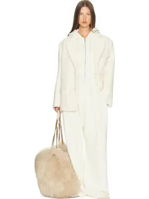 HELSA The Very Oversized Blazer - Ivory