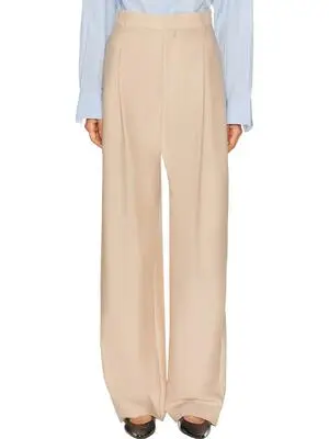 Wardrobe.NYC Mid Rise Trouser - Khaki