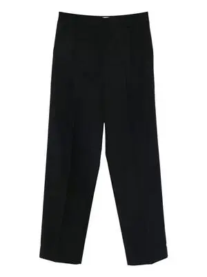 TOTEME Pleated Trousers - Black