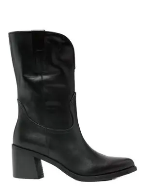 PAOLA PARISI 65mm Block-heel Boots - Black