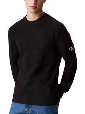 Calvin Klein Long Sleeve T-shirt - Black