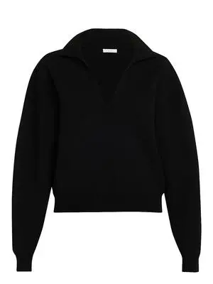 A.L.C. Timmy Polo Sweater - Black