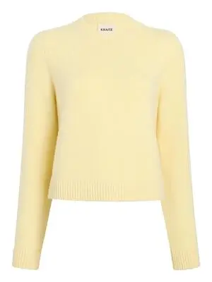 Khaite Leta Cashmere Pullover - Zest