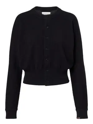 Extreme Cashmere Blouson Cashmere-blend Cardigan - Black