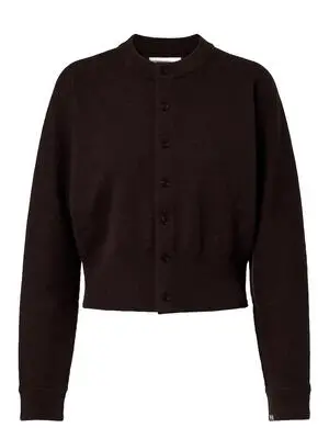 Extreme Cashmere Blouson Cashmere-blend Cardigan - Brown