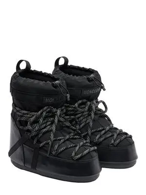 Moncler X Moon Boot Icon Low Snow Boots - Black