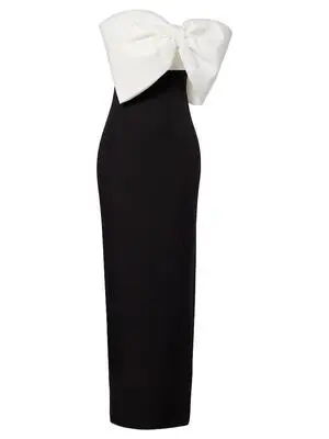 RACHEL GILBERT Kace Bow-Detail Gown